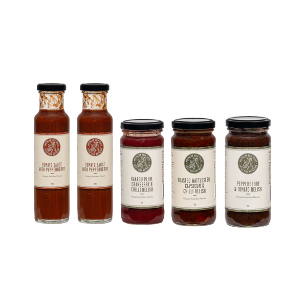 Wild Relish & Sauce Pack | Gourmet Native Relishes & Sauces